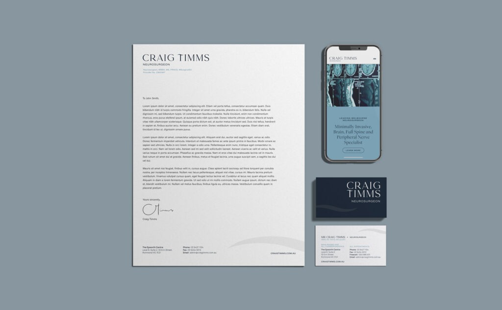 Craig Timms, Neurosurgeon - Show & Tell Studio